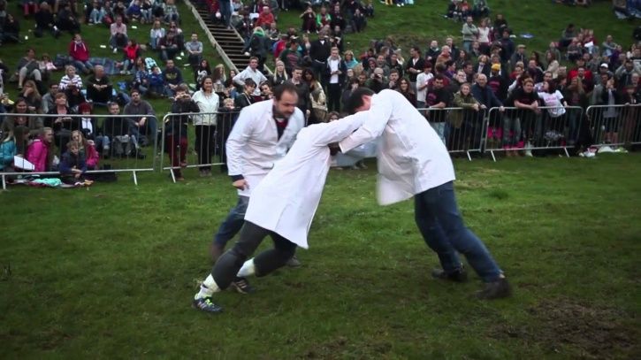 Yes, There Is A Sport Called Shin-Kicking Where One Has To Literally ...