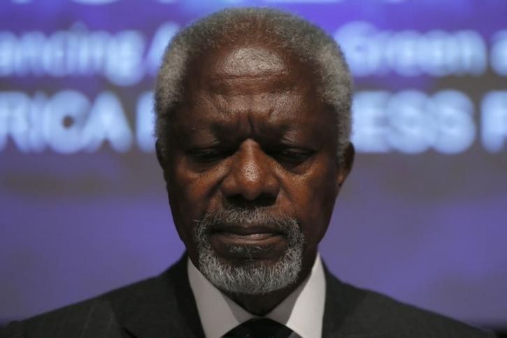 Respected Diplomat And First Black UN Secretary General Kofi Annan ...