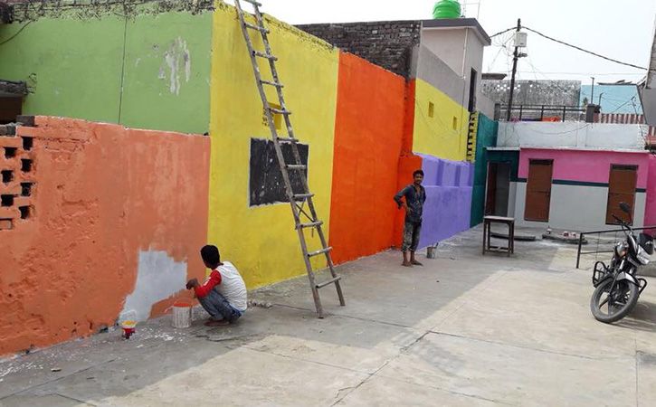 Slums In Mumbai Get A Brilliant Colourful Makeover And It Looks Wow!