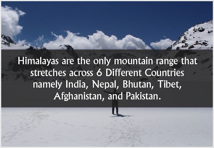 10 Interesting Facts About The Mighty Himalayas That Are Just As ...
