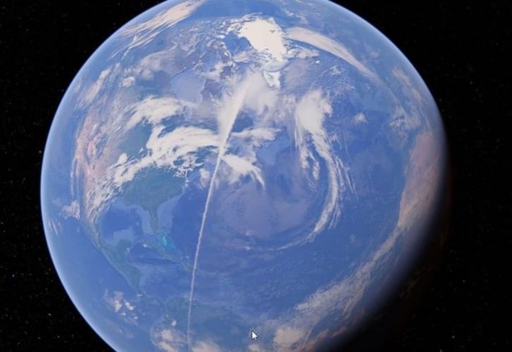 Conspiracist Discovers Mysterious 21,000-Km Long Line Running Across ...