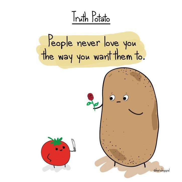 41 Bitter Truths About Life By The ‘Truth Potato’ That’ll Help You Put ...