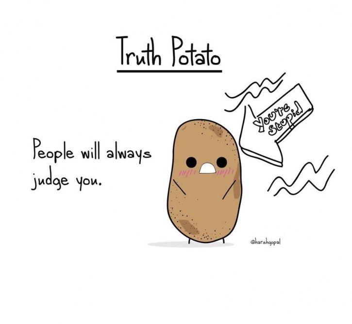 41 Bitter Truths About Life By The ‘Truth Potato’ That’ll Help You Put ...