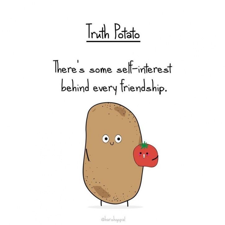 41 Bitter Truths About Life By The ‘Truth Potato’ That’ll Help You Put ...
