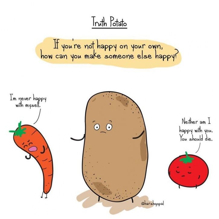 41 Bitter Truths About Life By The ‘Truth Potato’ That’ll Help You Put ...