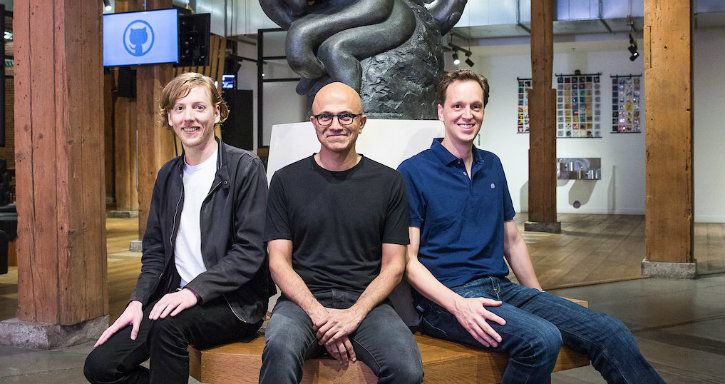 Satya Nadella's Microsoft Buys GitHub, World's Biggest Community Of ... Satya Nadella's Microsoft Buys GitHub, World's Biggest Community Of ...