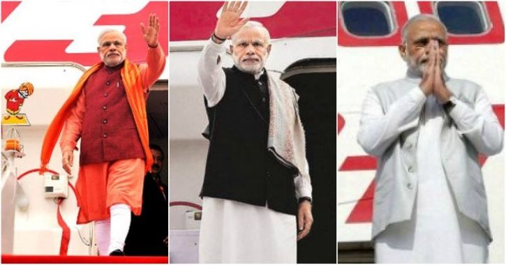 Around The World In 4 Years! Modi Took 41 Trips To 52 Countries And ...