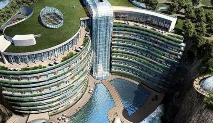 An Insane New Luxury Hotel Will Have 17 Floors Underground And 2 ...