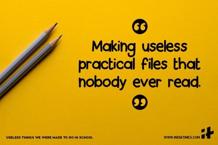 11 Absolutely Useless Things We Did In School That Make No Sense Today