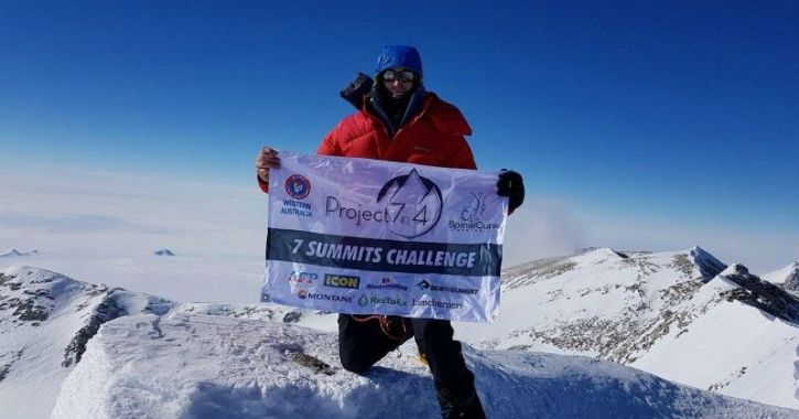 Australian Mountaineer Scales Seven Peaks In All Continents In Just 117 ...
