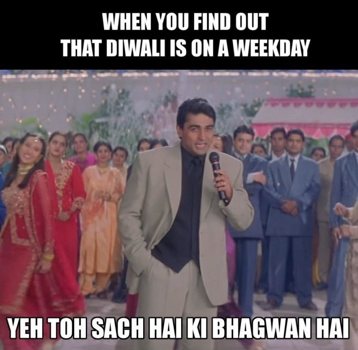 These Hilarious Memes Will Make Your Diwali Dhamakedaar Without ...