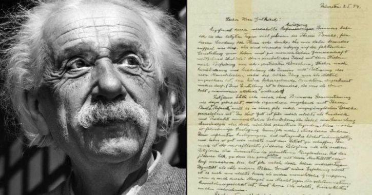 Einstein's Letter On His Thoughts About God & Religion To Be Auctioned ...