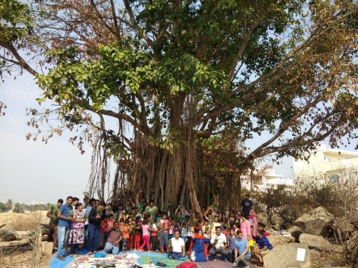 Bengaluru Has Saved Two Banyan Trees By Building A Park Around Them ...