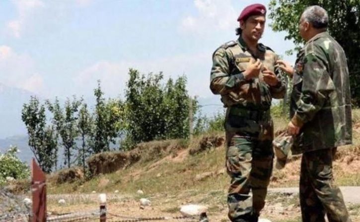 MS Dhoni's Army Stint Begins As Captain Cool Joins Troops In Militant ...