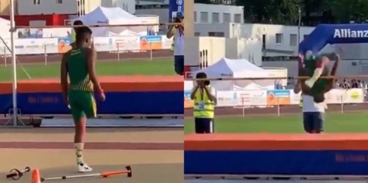 The Sight Of This One-Legged Athlete Performing A High Jump Proves That ...