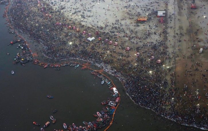 New Aerial Pictures Show The Enormity Of Kumbh Mela & It Looks Like A ...