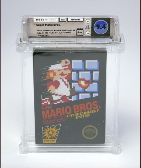 Vintage, Unopened Copy Of Super Mario Bros. Sold At Whopping Amount Of ...