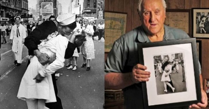 US Sailor George Mendonsa Known For Iconic WWII Times Square Kiss Photo ...