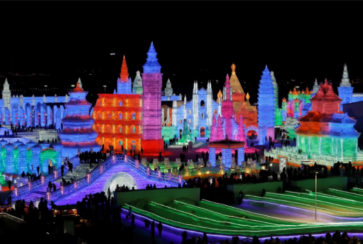 In Pictures: China Hosts World's Largest Ice & Snow Festival & It's A ...