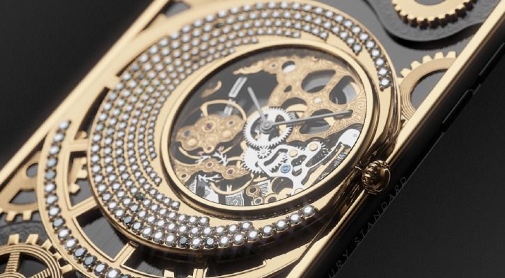 World's Costliest iPhone XS With Diamonds & Gold Clock Can Be Yours For ...