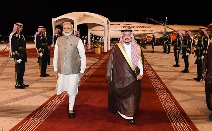 All Eyes On PM Modi As He Reaches Saudi Arabia To Attend Economic Forum ...