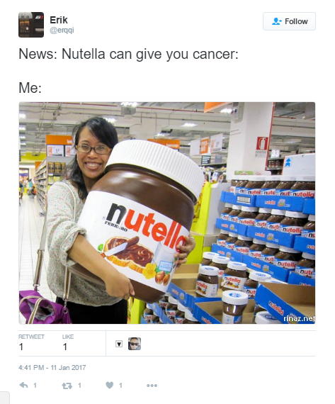 Holy Crepe! Study Claims Nutella Can Cause Cancer, Aficionados Go Berserk