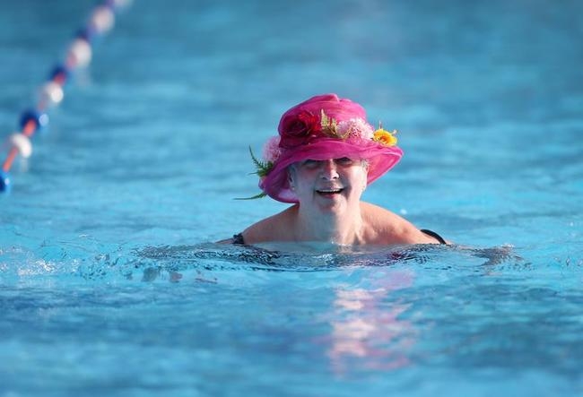 Swimming is a Funky Sport