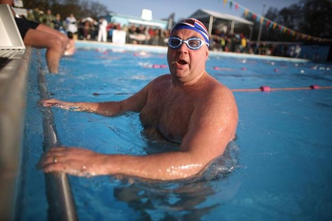 Swimming is a Funky Sport