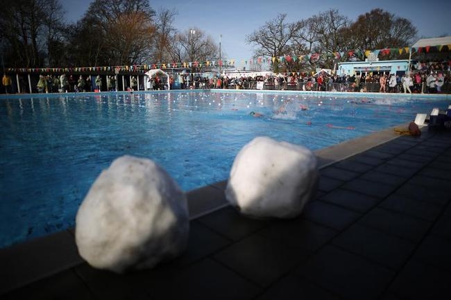 Swimming is a Funky Sport