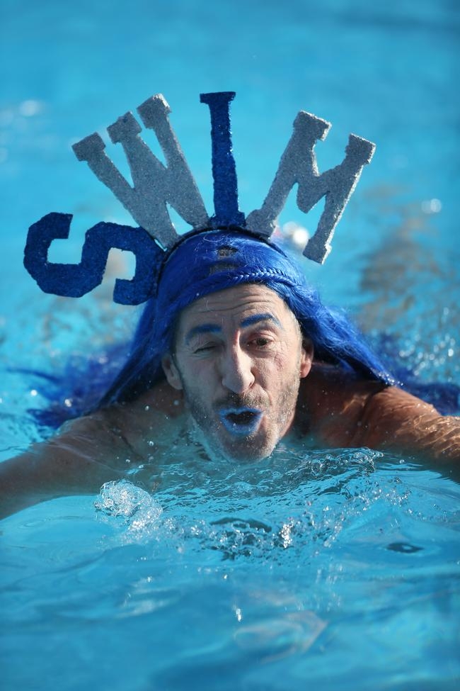 Swimming is a Funky Sport