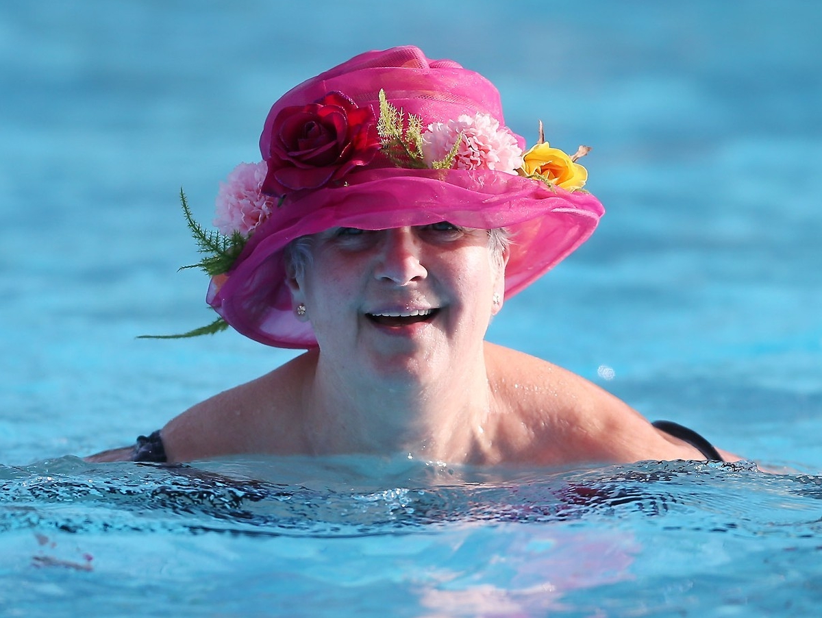 Swimming is a Funky Sport