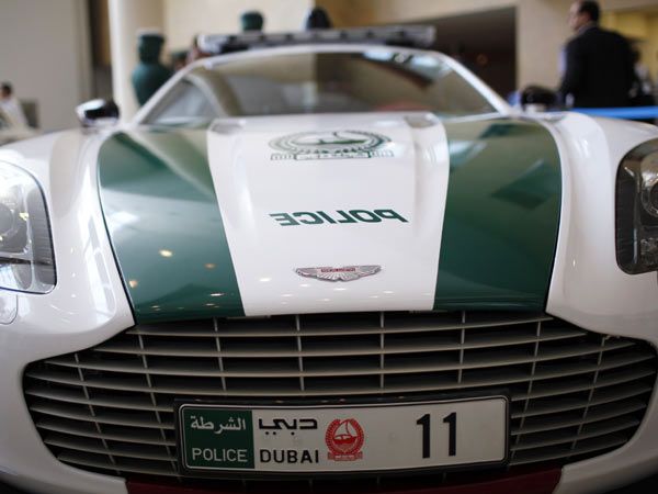 Dubai Police's Fleet of Luxury Cars