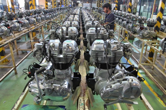 Inside Royal Enfield's New Plant