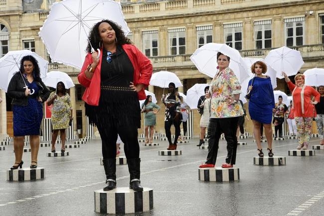 Oh La La: Plus-Size Models Parade