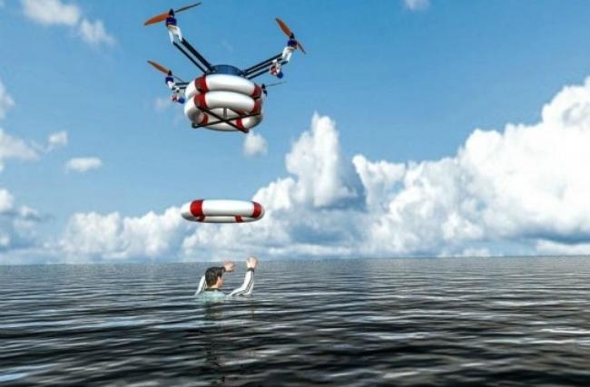 Life Saving Flying Robot