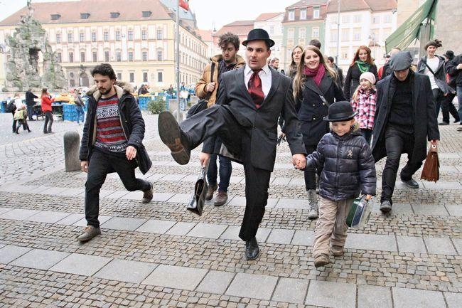 PICS: International Silly Walk Day