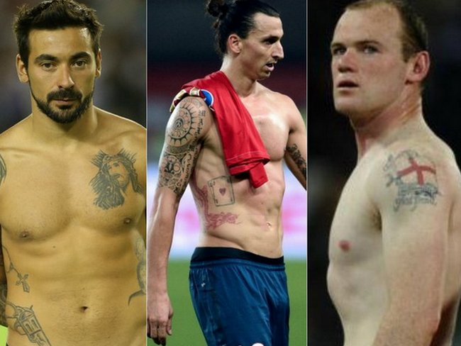 Footballer Face Tattoos