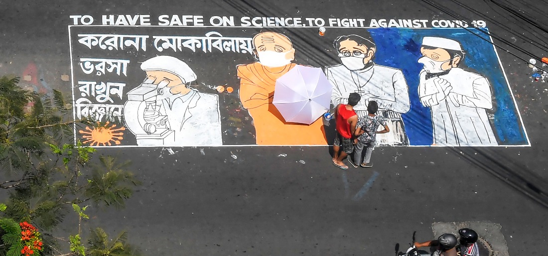 Pics: Artists Across The Globe Thank Hardworking Healthcare Workers ...