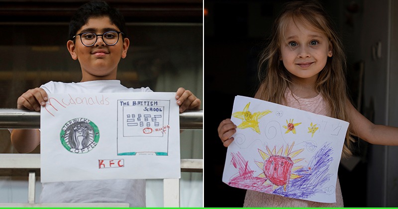 Children Draw What They're Missing Doing, Due To The COVID-19 Lockdown