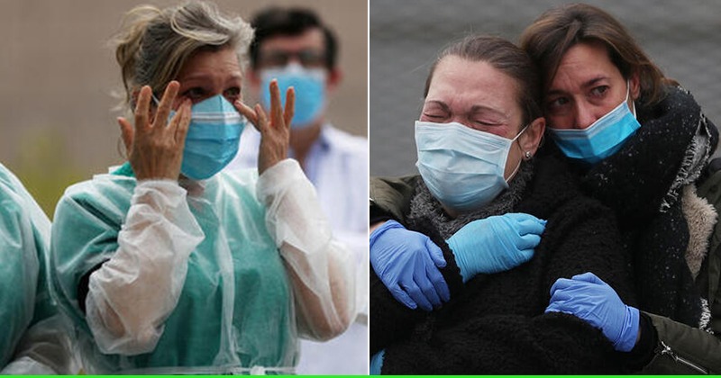 Of Loss & Life: Pictures Show How COVID-19 Is Affecting Frontline ...