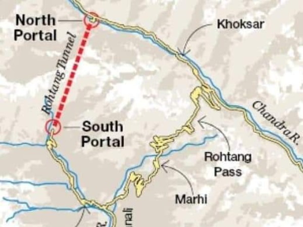 Atal Rohtang Tunnel Photos