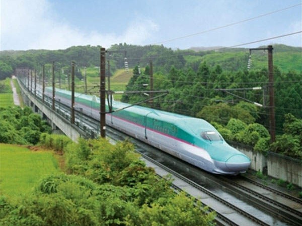 First Photos Of Mumbai-Ahmedabad Bullet Train E5 Series Shinkansen