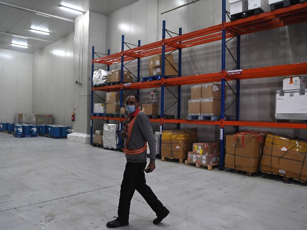 COVID-19 Vaccine Handling & Distribution Center At Delhi Airport