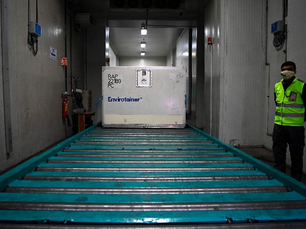 COVID-19 Vaccine Handling & Distribution Center At Delhi Airport