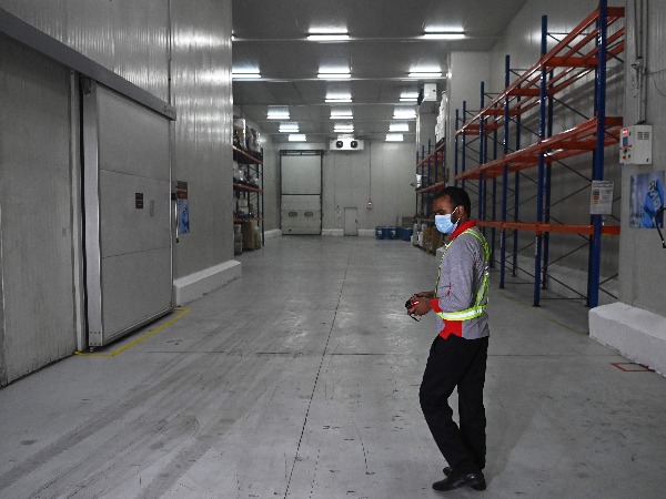 COVID-19 Vaccine Handling & Distribution Center At Delhi Airport