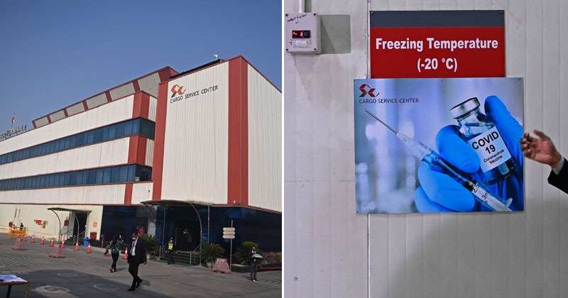 COVID-19 Vaccine Handling & Distribution Center At Delhi Airport