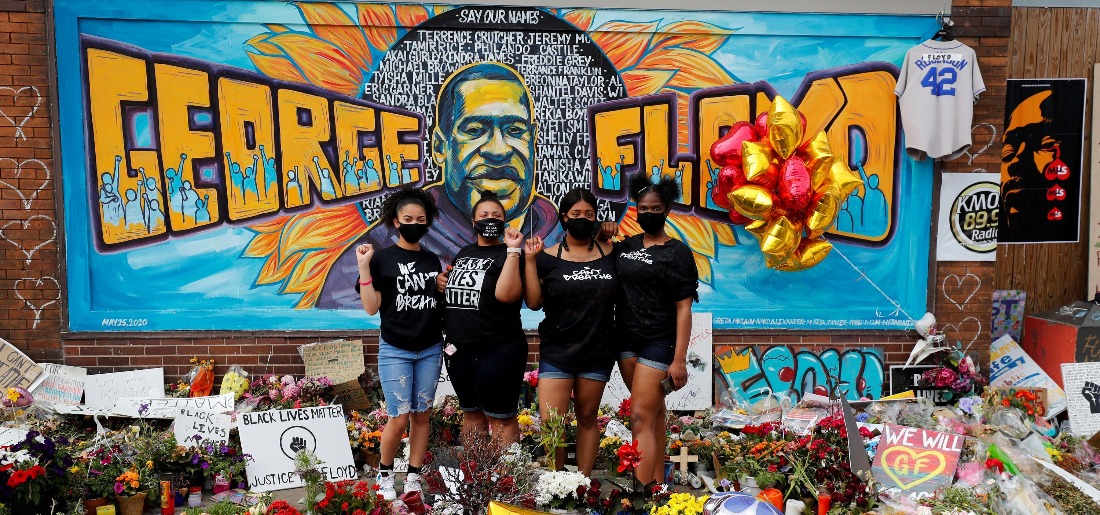 Artists Create Murals To Honour George Floyd