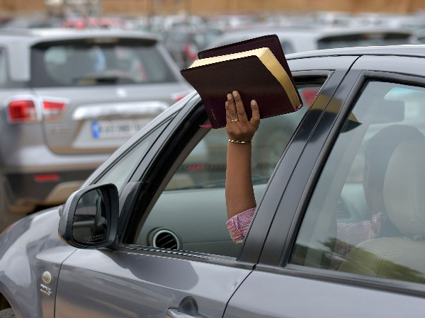 Bengaluru Church Holds First Drive-In Sunday Service