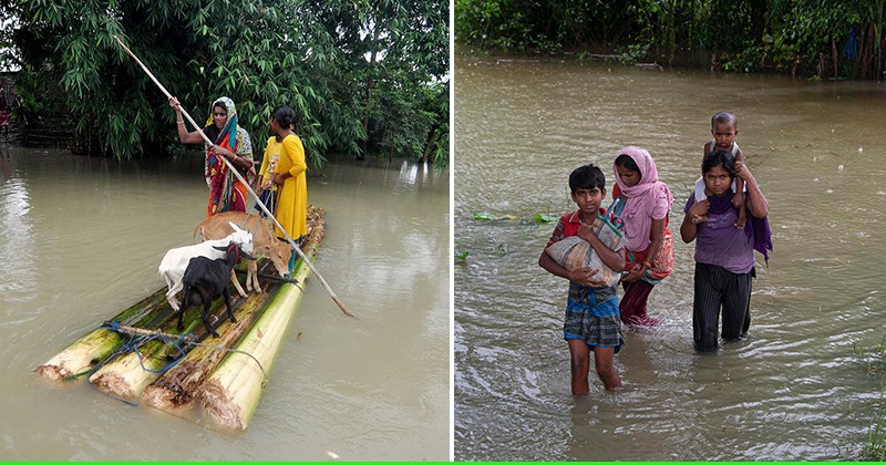 Assam Floods: Close To 100 Villages Affected