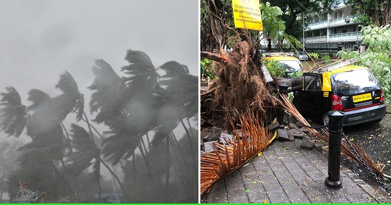 मुंबई में Nisarg Cyclone के तांडव की तस्वीरें और वीडियो | Video And ...